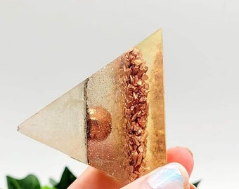 Copper Feminine Energy Meditation Energy Pyramid - Etsy