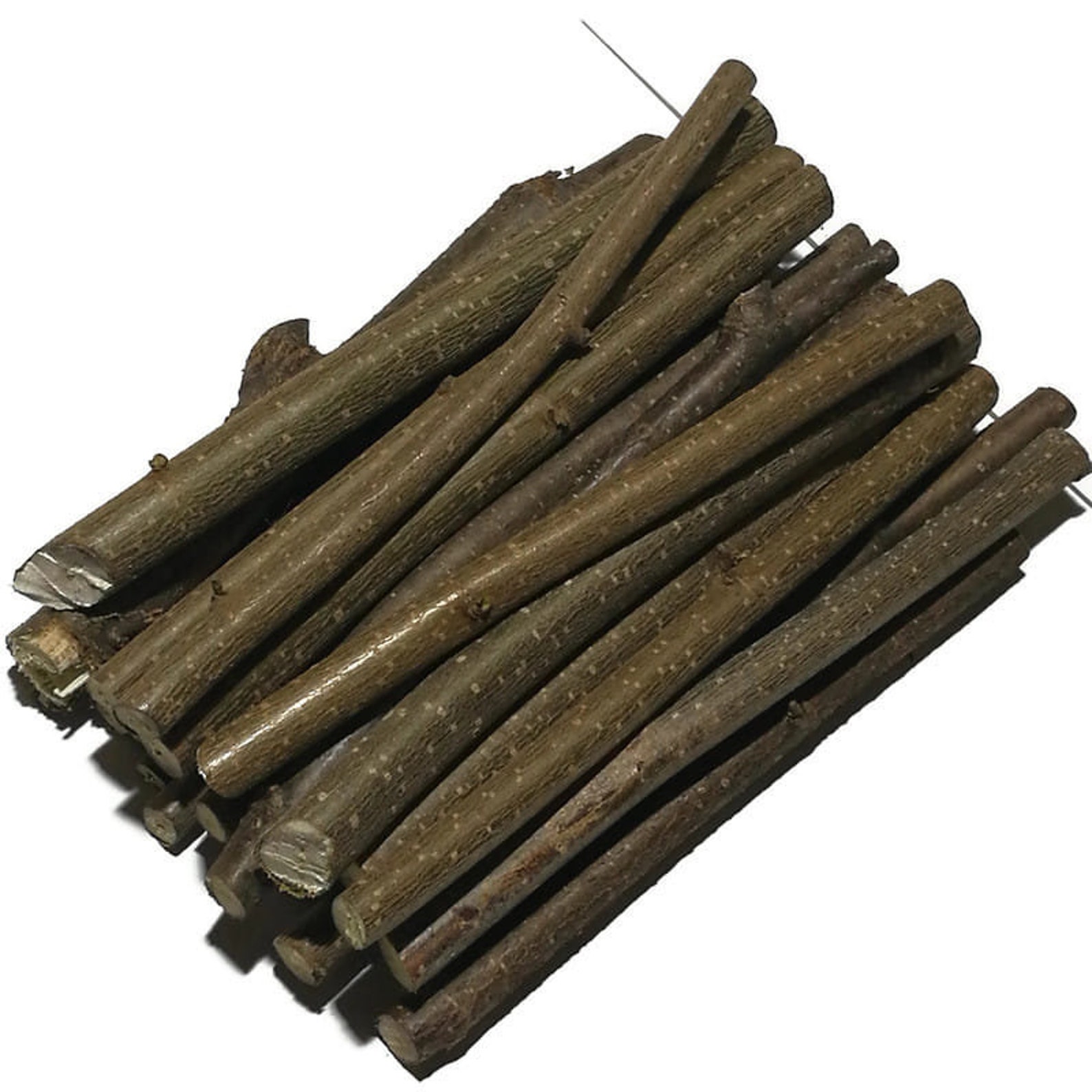 20 Hazel Sticks 15 - 18 Cm (about 6 - 7 Inch) Long, a Bundle of 20 ...