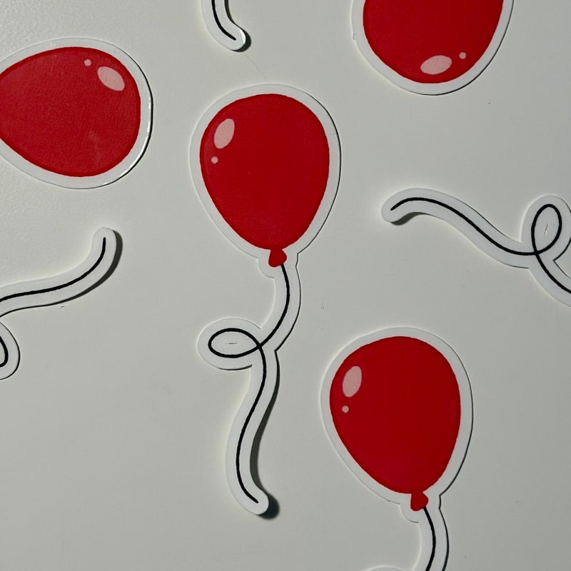 Balloon Stickers - Etsy