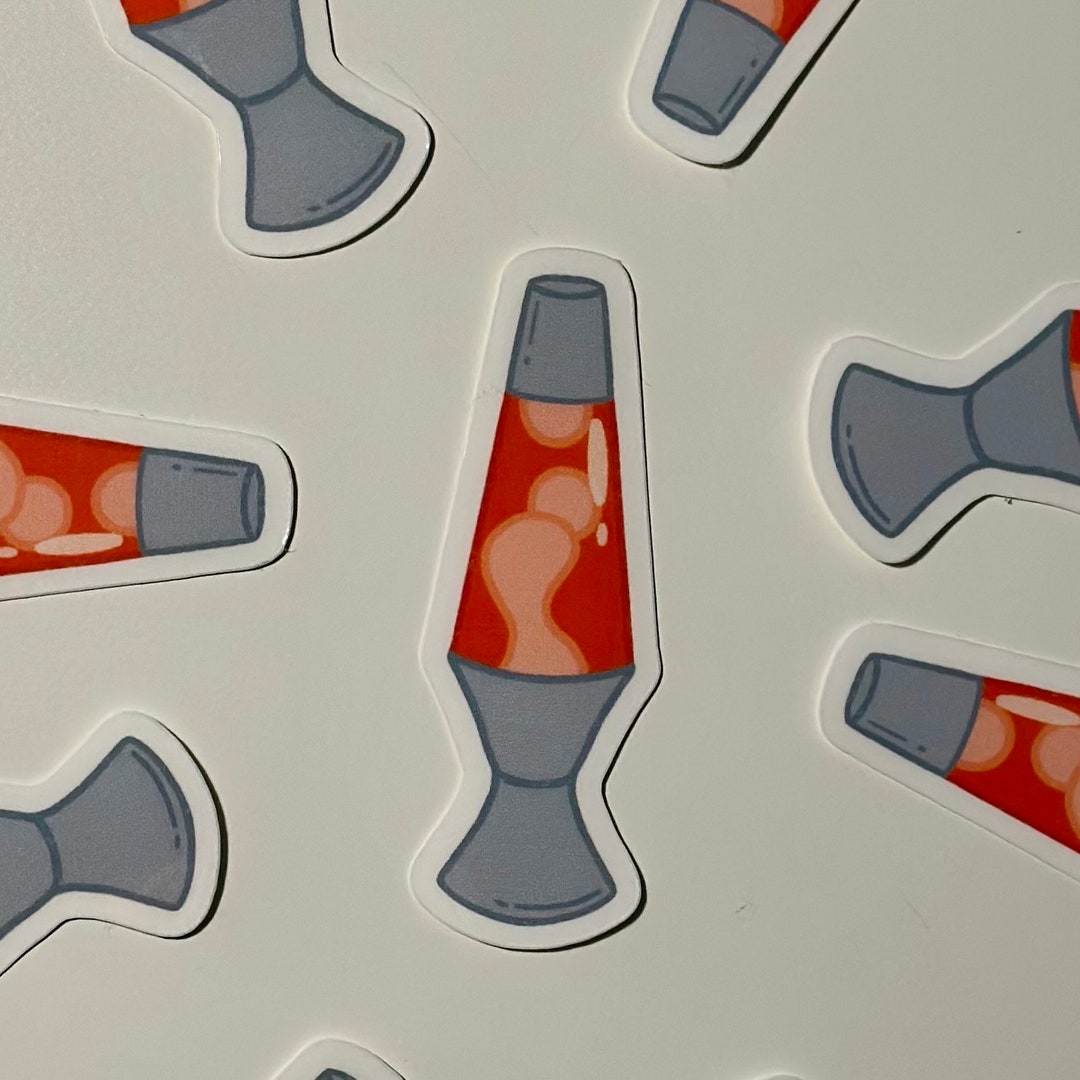Lava Lamp Sticker | Funky Sticker | Cute Sticker | Laptop Sticker ...
