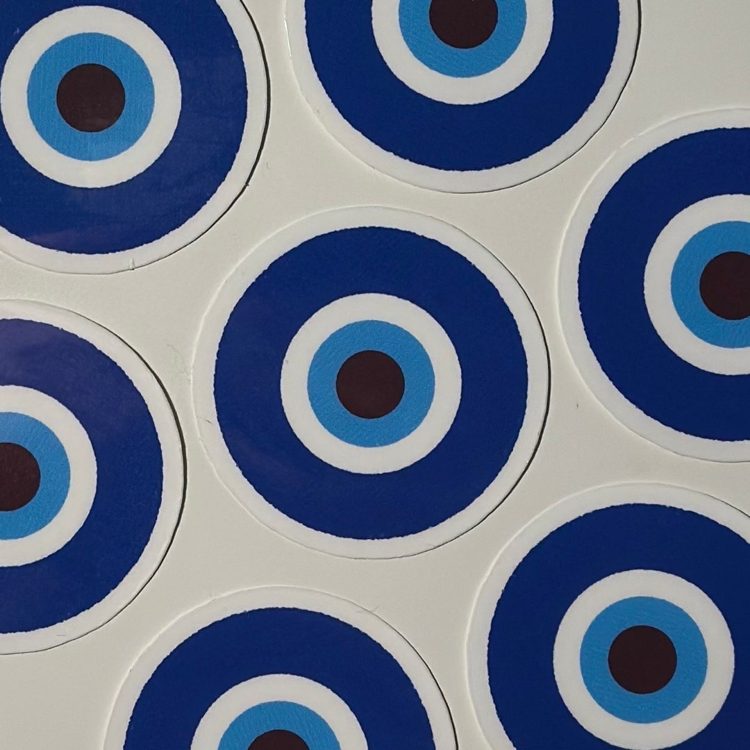 Evil Eye Sticker | Protective Sticker | Cute Sticker | Laptop Sticker ...