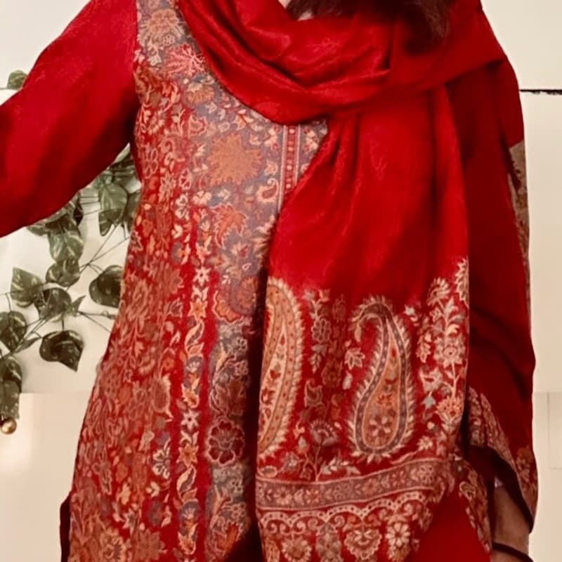 Pashmina Shawls Suit - Etsy UK