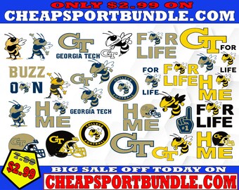 Georgia Tech Dxf - Etsy