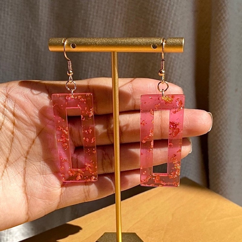 Gold Flake Resin - Etsy