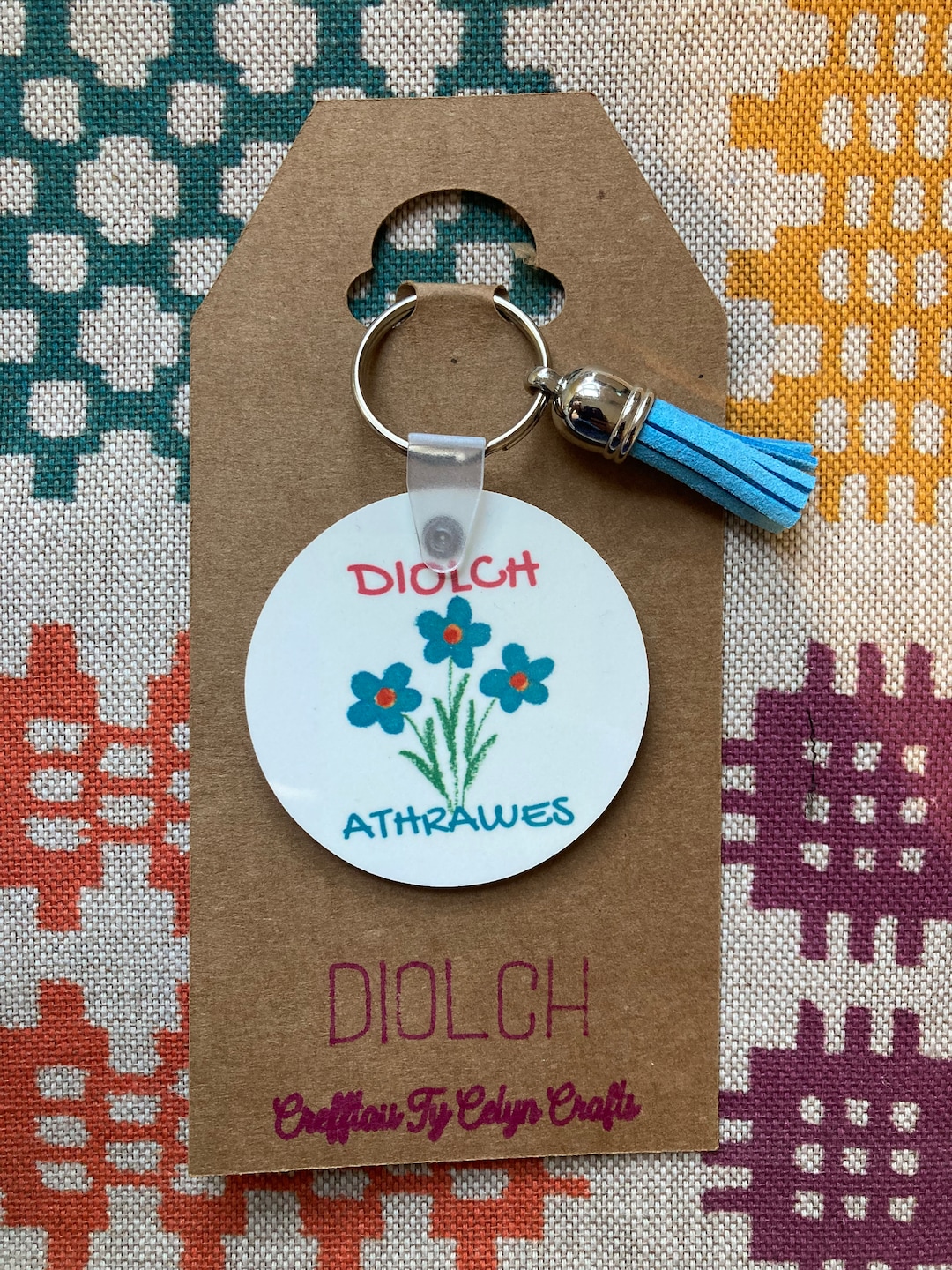 Diolch Athrawes Keychain, Welsh Teacher Gift - Etsy UK