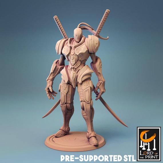 Construct Samurai multiple Poses - Etsy Australia