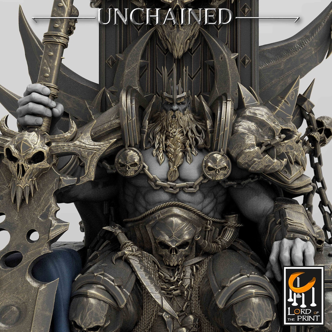 Unchained King Olaf (multiple Poses) - Etsy