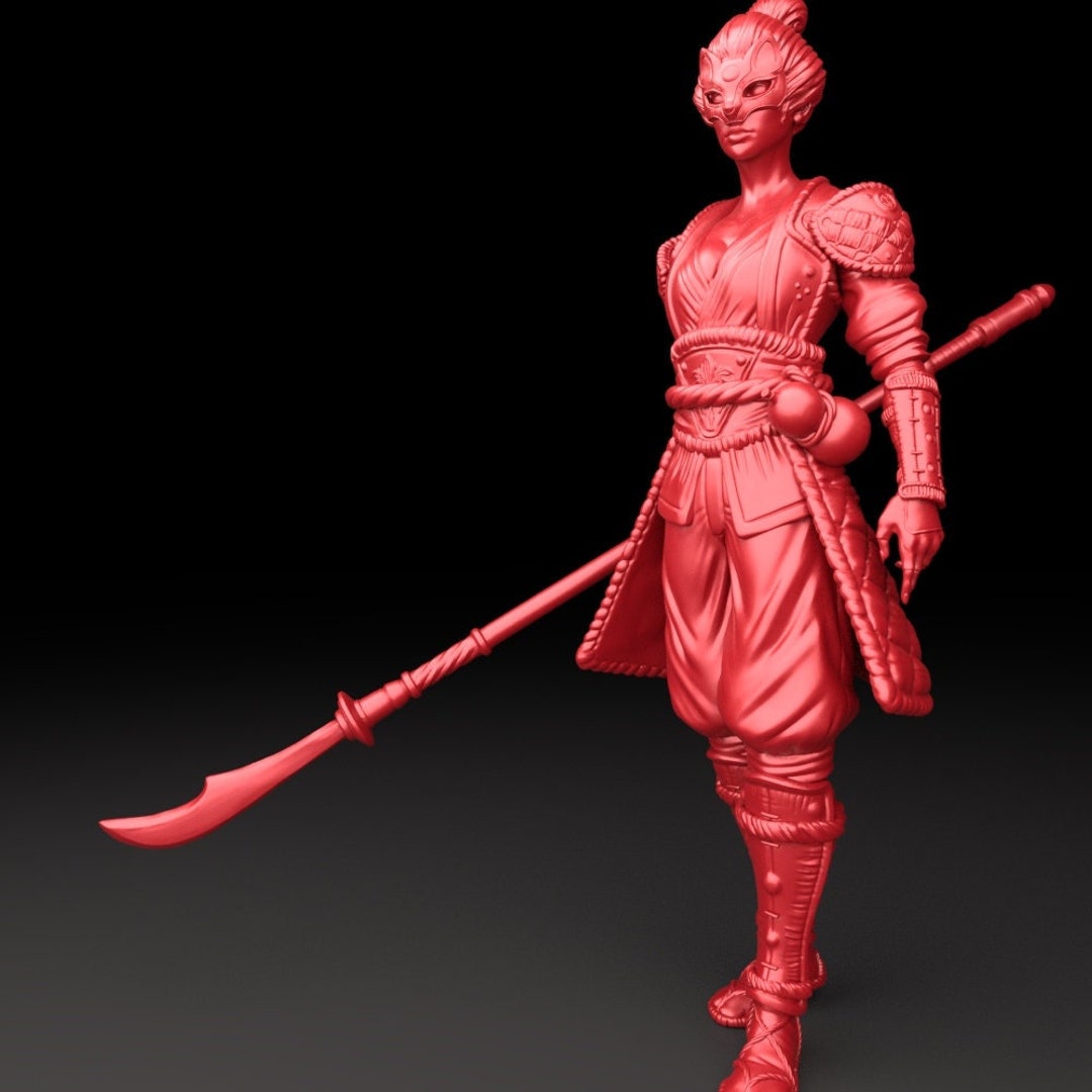 Lightweight Samurai (multiple Poses) - Etsy