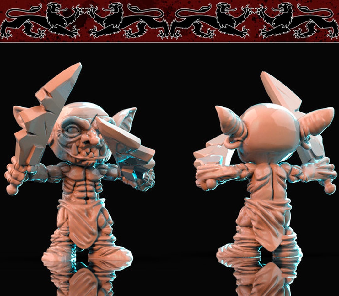 Goblins (multiple Poses) - Etsy