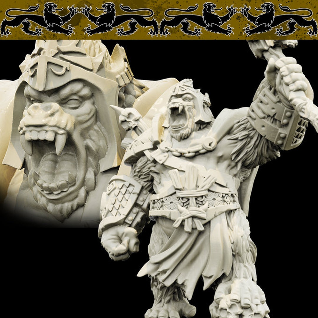 Banzai, the Gorilla King (multiple Poses) - Etsy