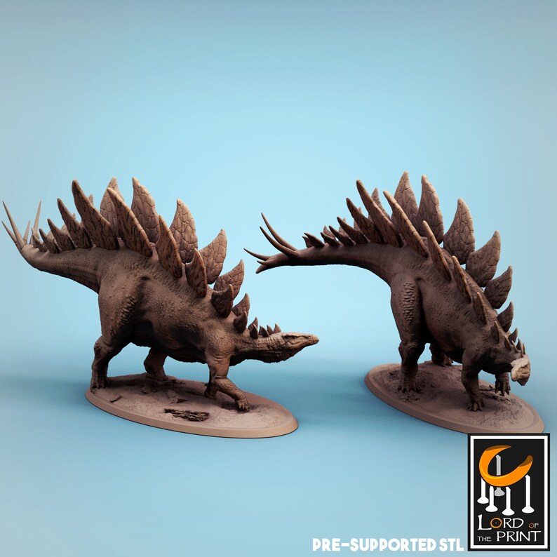 Stegosaurus multiple Poses - Etsy