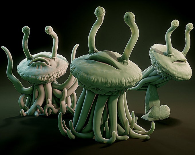 Flumph multiple Poses - Etsy