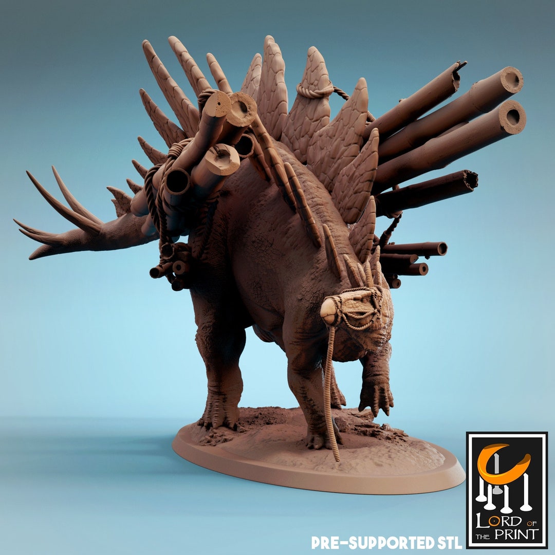 Stegosaurus (multiple Poses) - Etsy