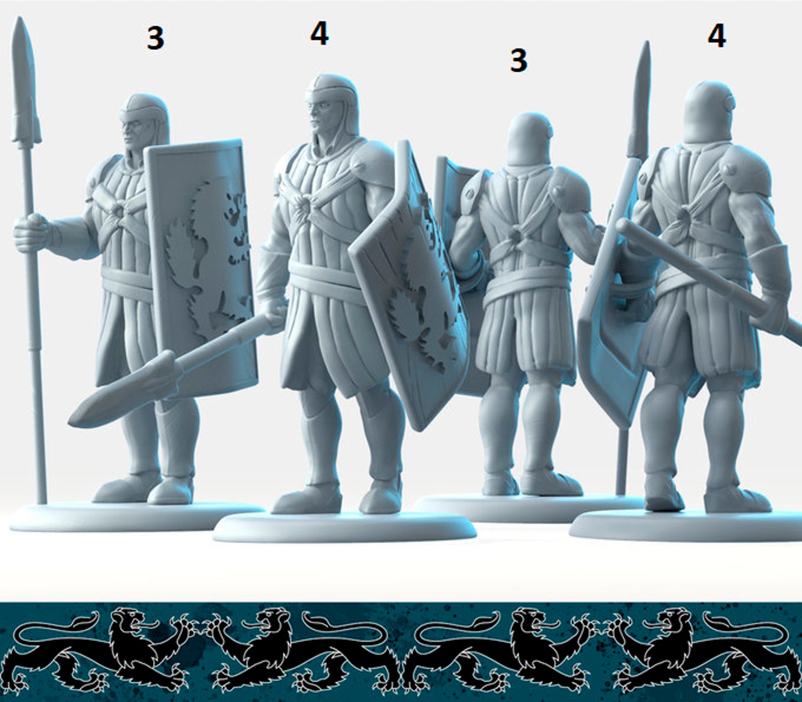Town Guards multiple Poses - Etsy
