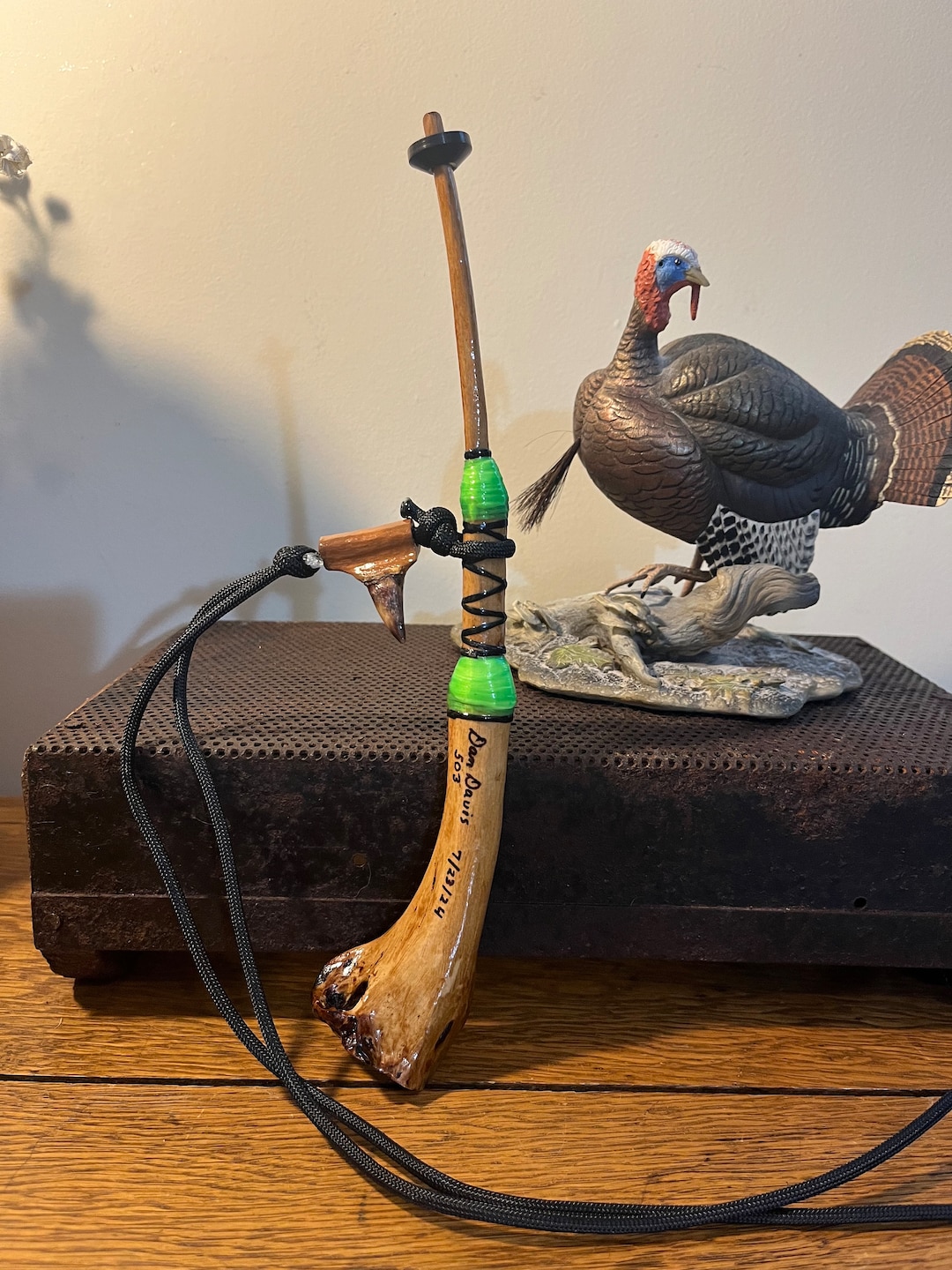 Custom Wing Bone Turkey Call ( Stained Full Knuckle With Spur ) - Etsy