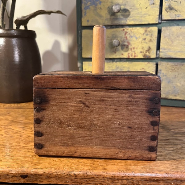 Wooden Butter Mold - Etsy