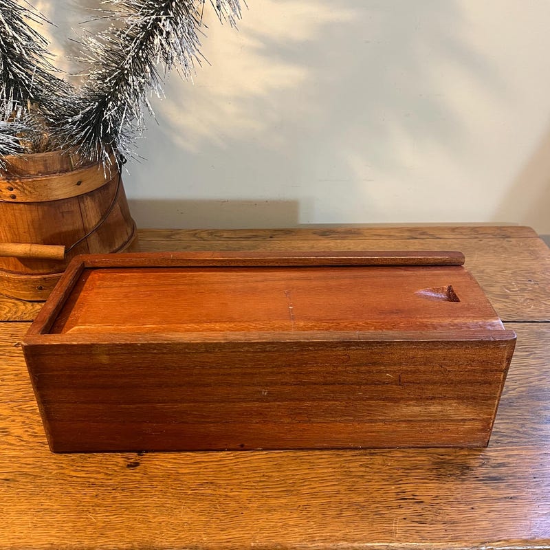 Wooden Candle Box - Etsy