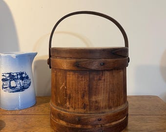 Antique Wooden Firkin / Sugar Bucket ( No Lid ) - Etsy