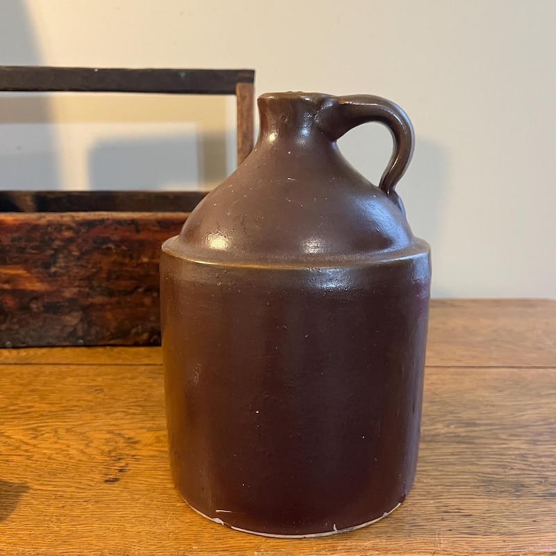 Brown Whiskey Jug - Etsy