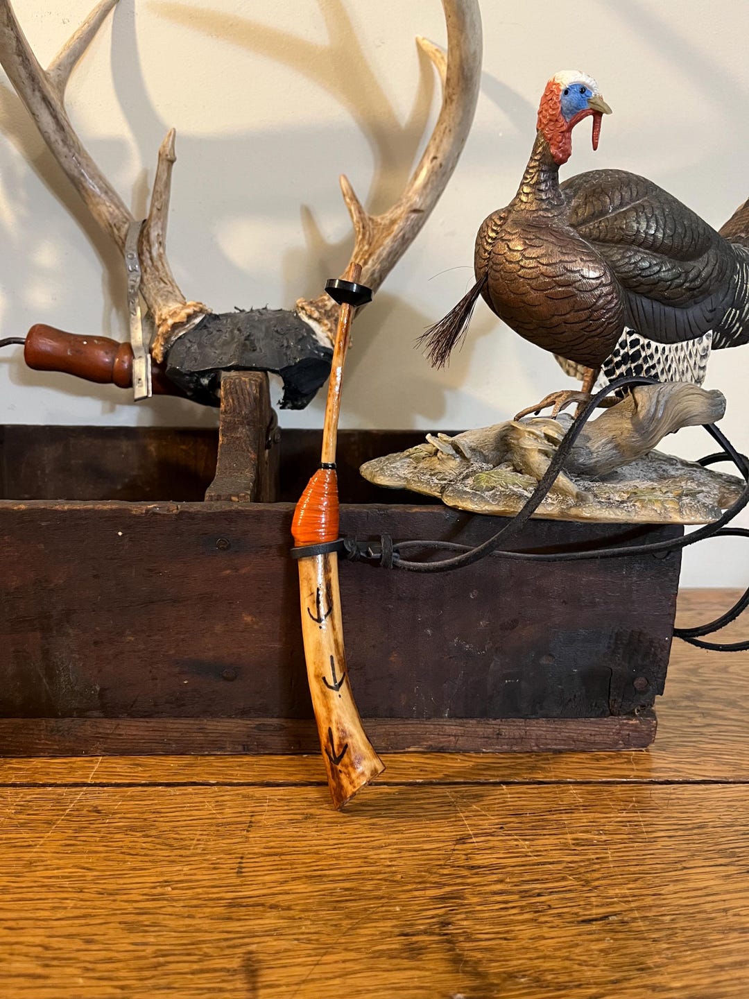 Custom Wing Bone Turkey Call ( 2 Piece Leg Bone Tree Yelper ) - Etsy