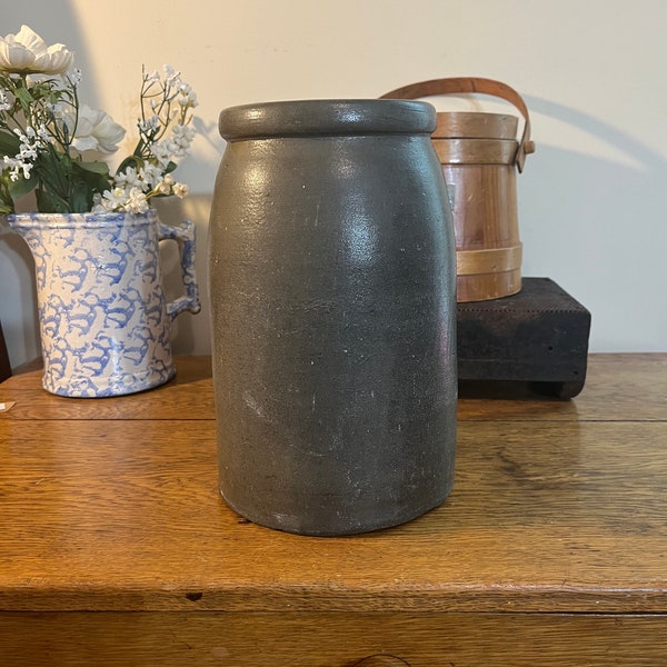 Large Antique Crock - Etsy