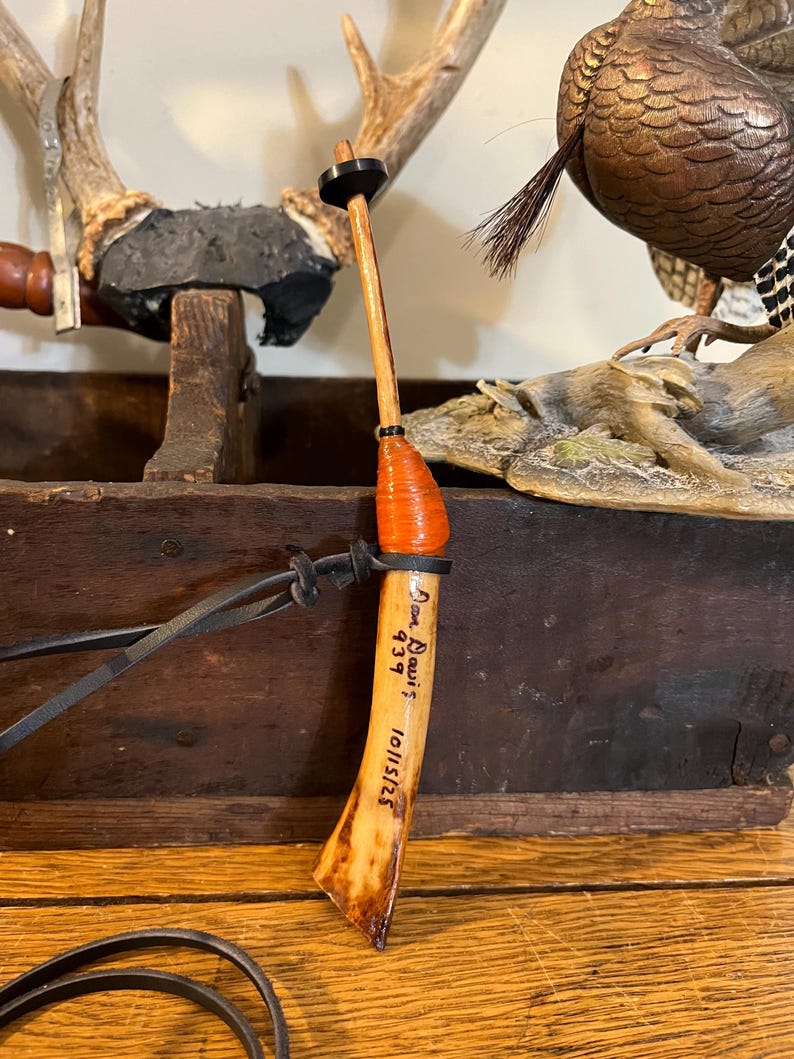 Custom Wing Bone Turkey Call ( 2 Piece Leg Bone Tree Yelper ) - Etsy