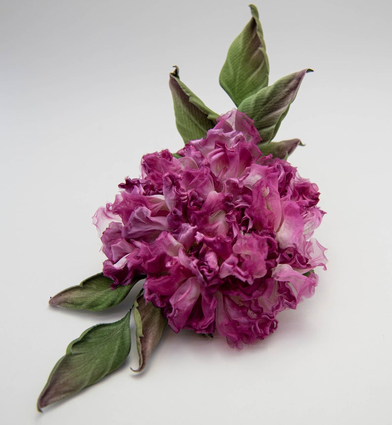 Extra Large Brooch as a Pink Flower Pin for Your Clothes or - Etsy