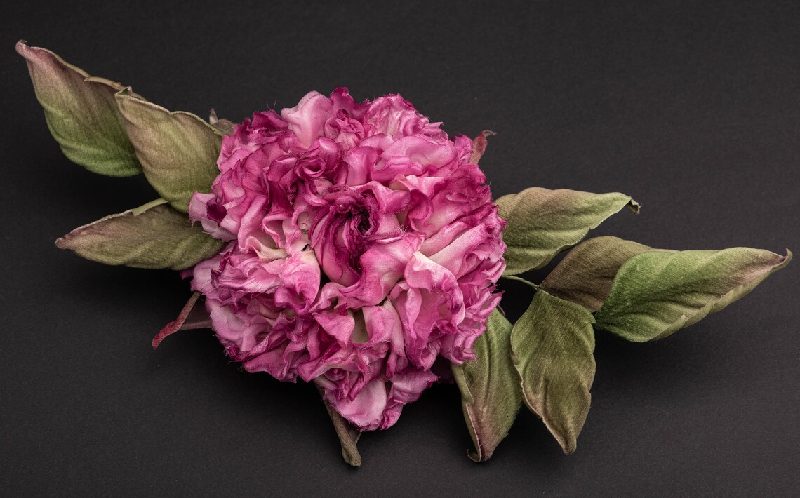 Extra Large Brooch as a Pink Flower Pin for Your Clothes or - Etsy