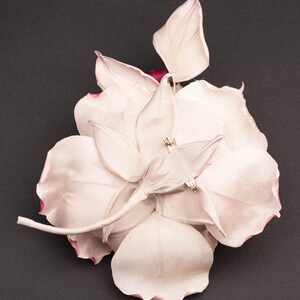 Silk Rose Brooch • Fabric Brooch • Silk Flower Pin – in 3 Variations - Etsy
