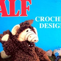 RETIREMENT SALE *** Vintage Crochet Pattern ALF the Alien Friend ...