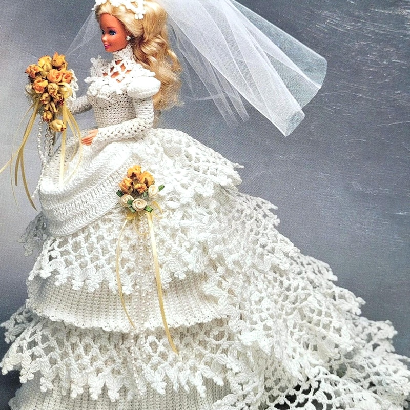 Bridal Gown for Barbie - Etsy