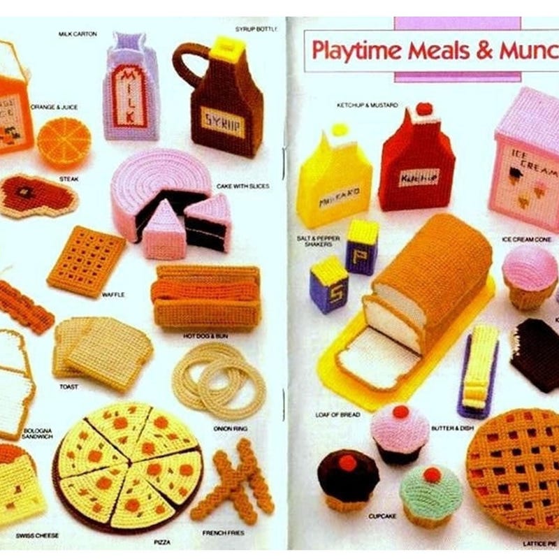 Plastic Food Toys - Etsy UK