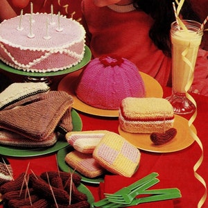 INSTANT DOWNLOAD PDF Vintage Knitting Pattern Birthday Tea - Etsy