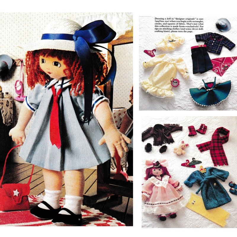 Rag Doll Pattern - Etsy