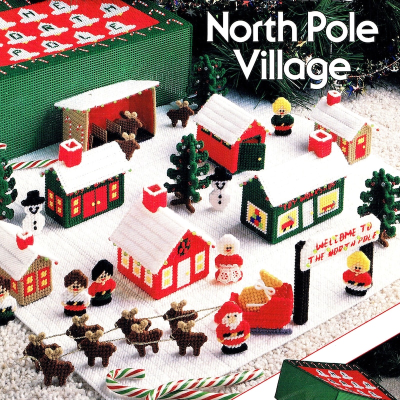 Santa Plastic Miniatures - Etsy