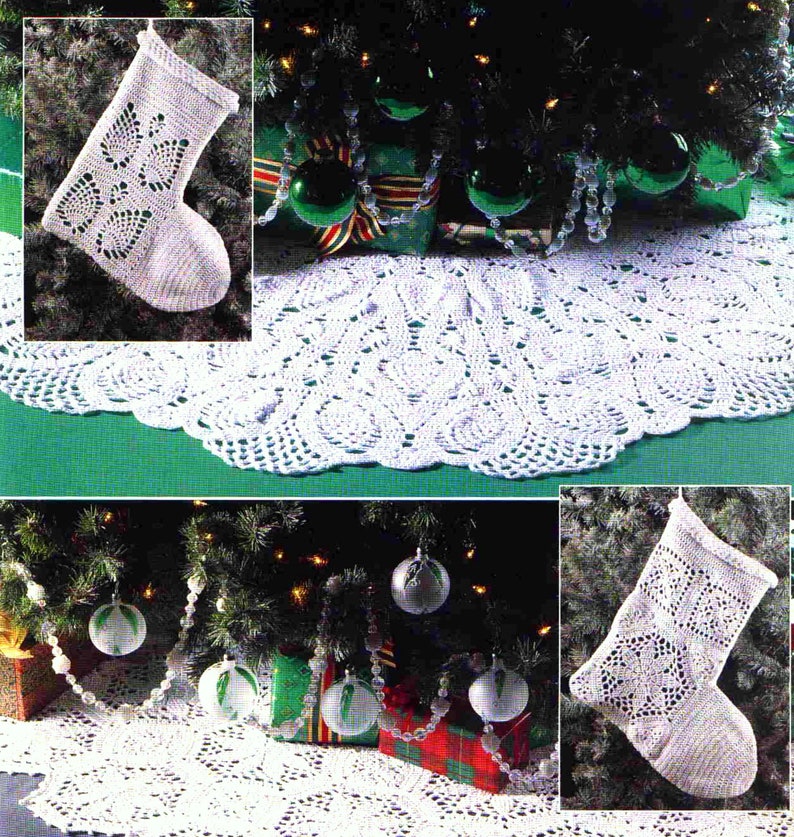 INSTANT DOWNLOAD PDF Vintage Crochet Pattern White Thread - Etsy