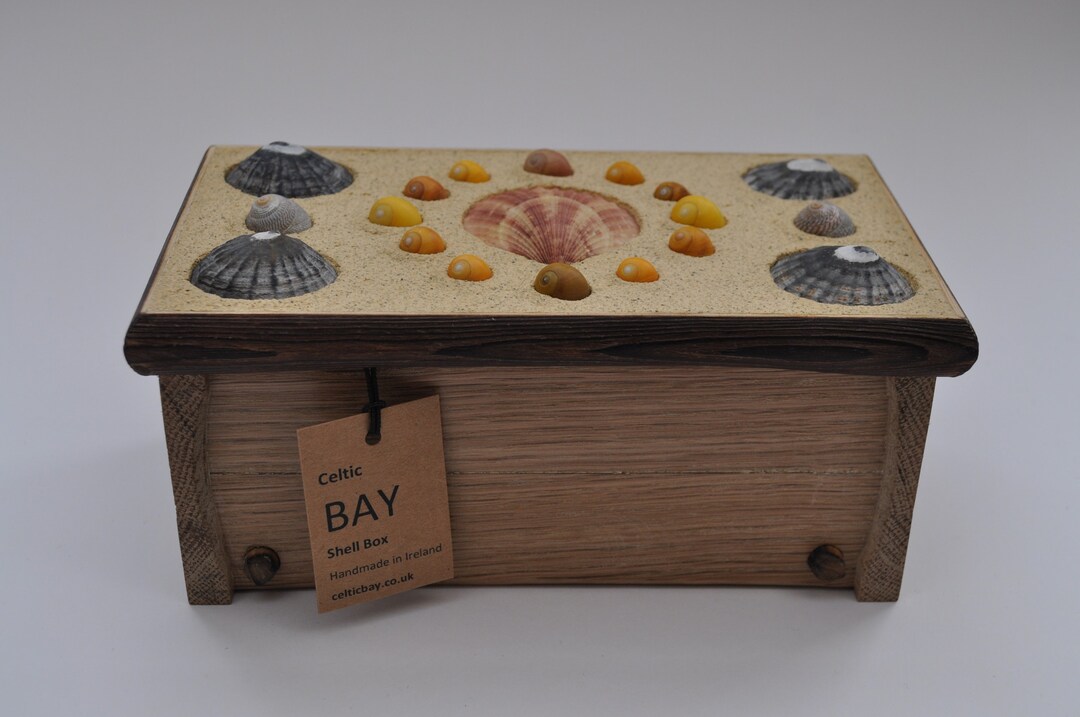 Portavogie Pink Scallop Shell Box - Etsy