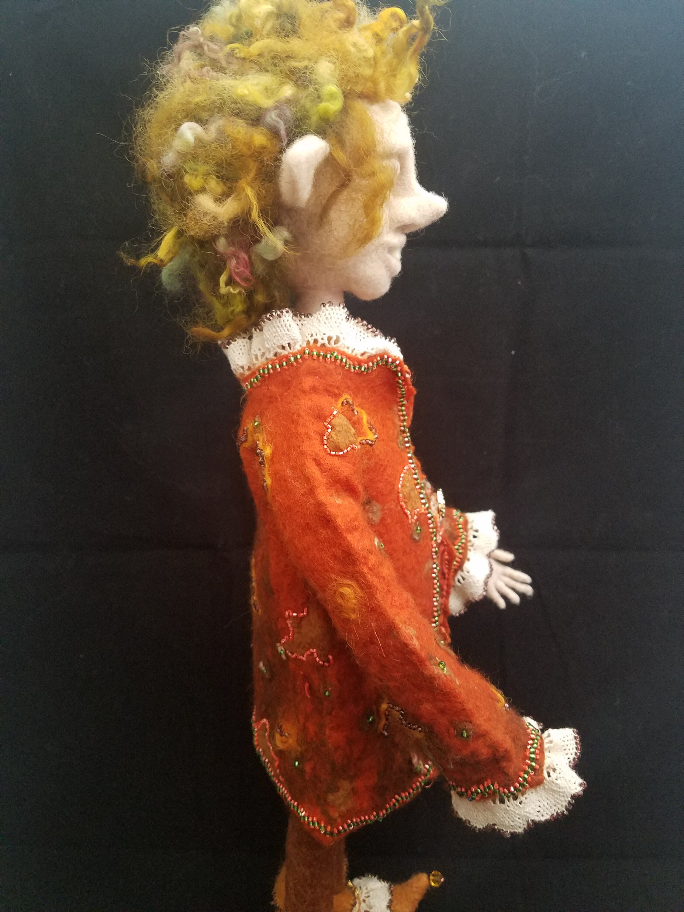 Needle Felted Elf/ Needle Felted Doll - Etsy