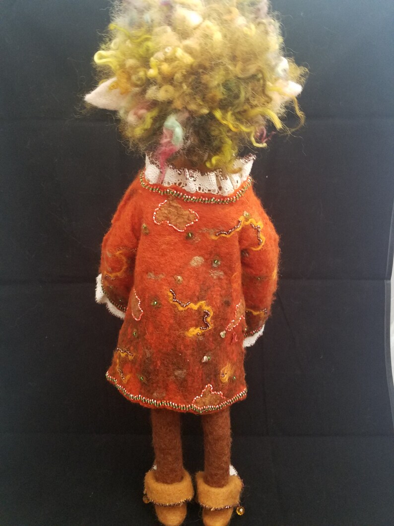 Needle Felted Elf/ Needle Felted Doll - Etsy