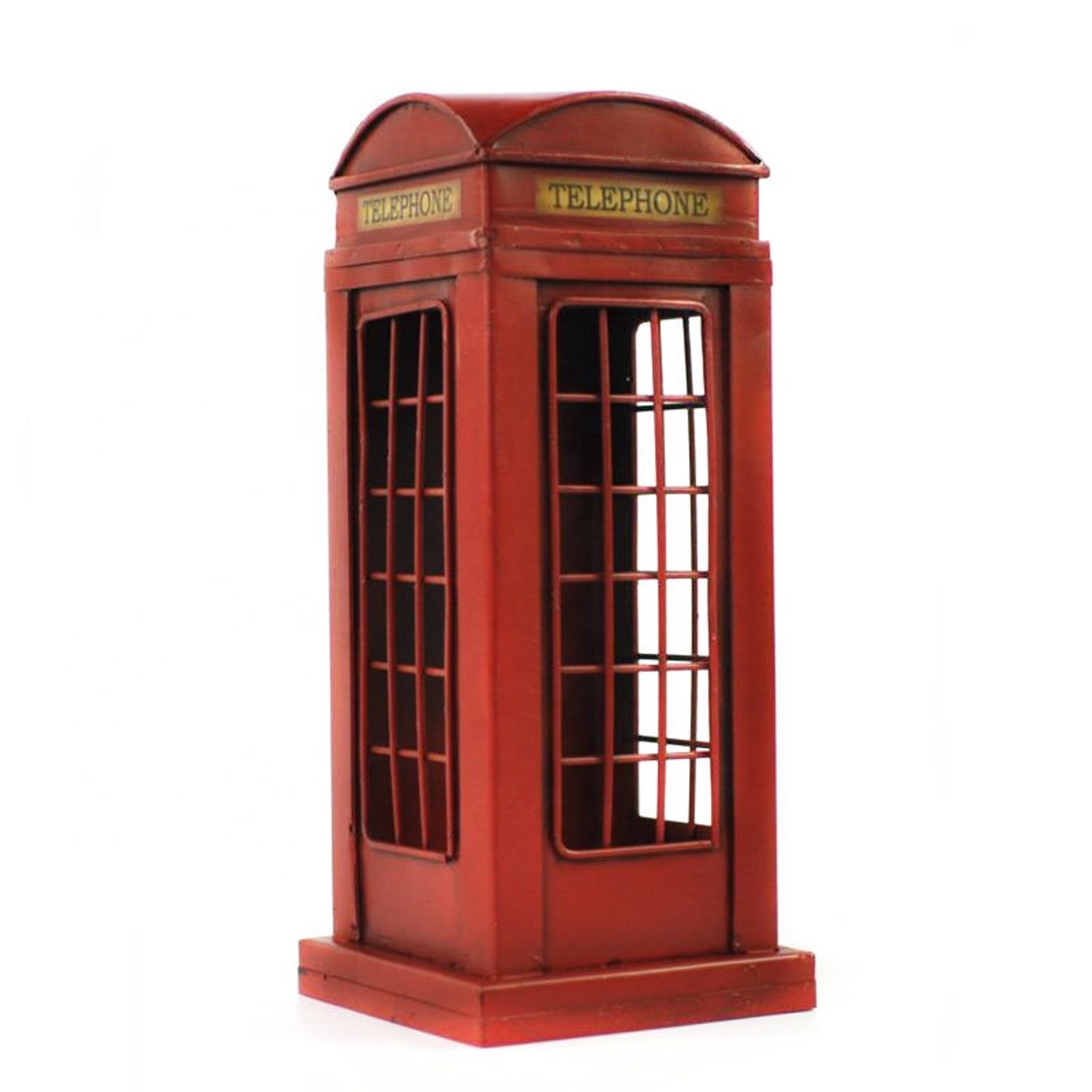 Miniature Handmade Telephone Booth Coin Bank - Etsy