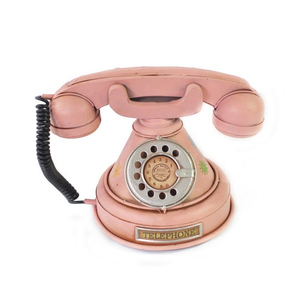Pink Telephone - Etsy