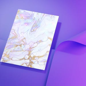 Purple Mixed Color Marble Digital Paper - Etsy