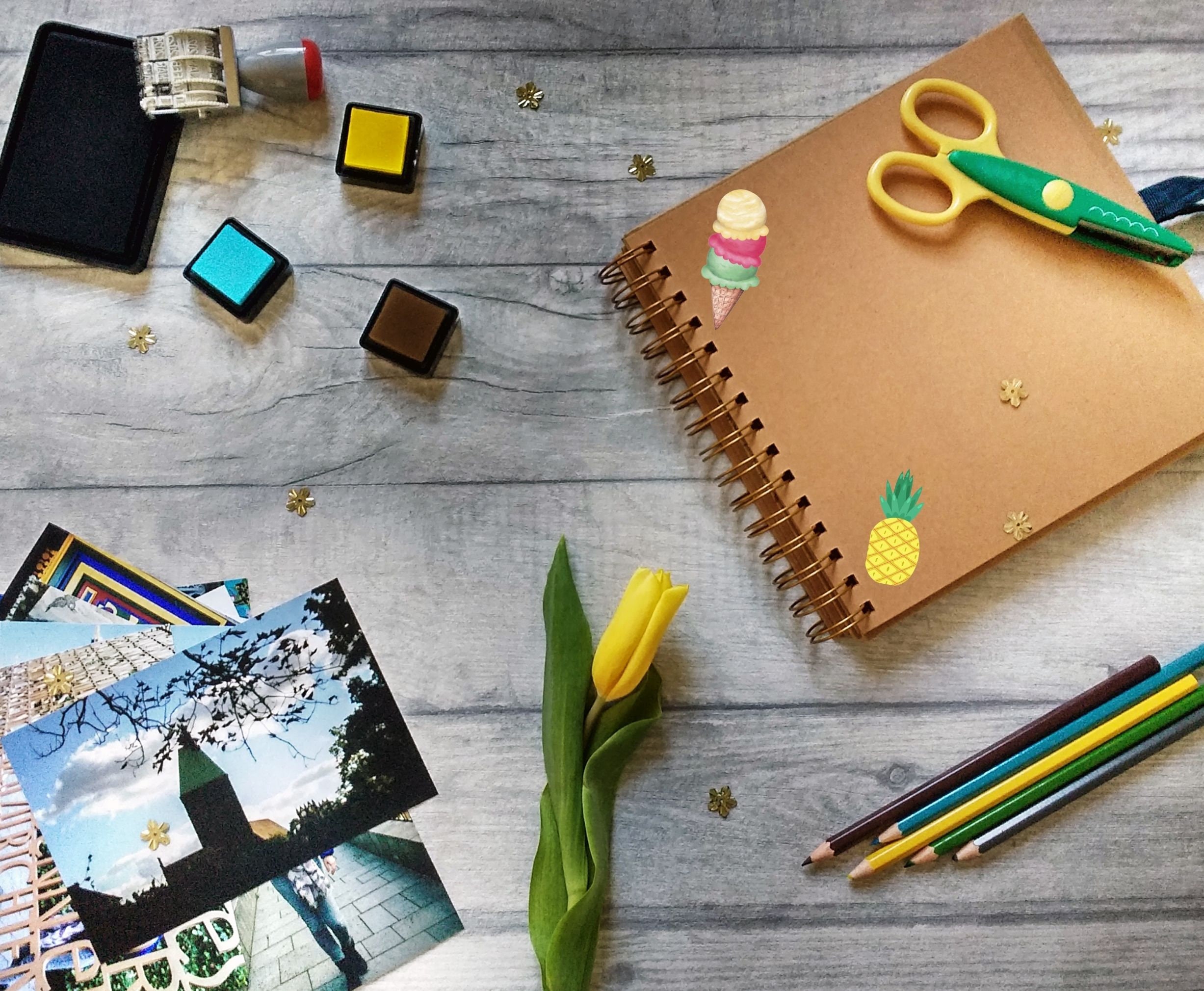 Printable Journal/planner Stickers US Letter Size Digital Download ...