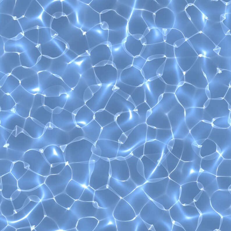 Pool Water Design -digital Paper - Etsy