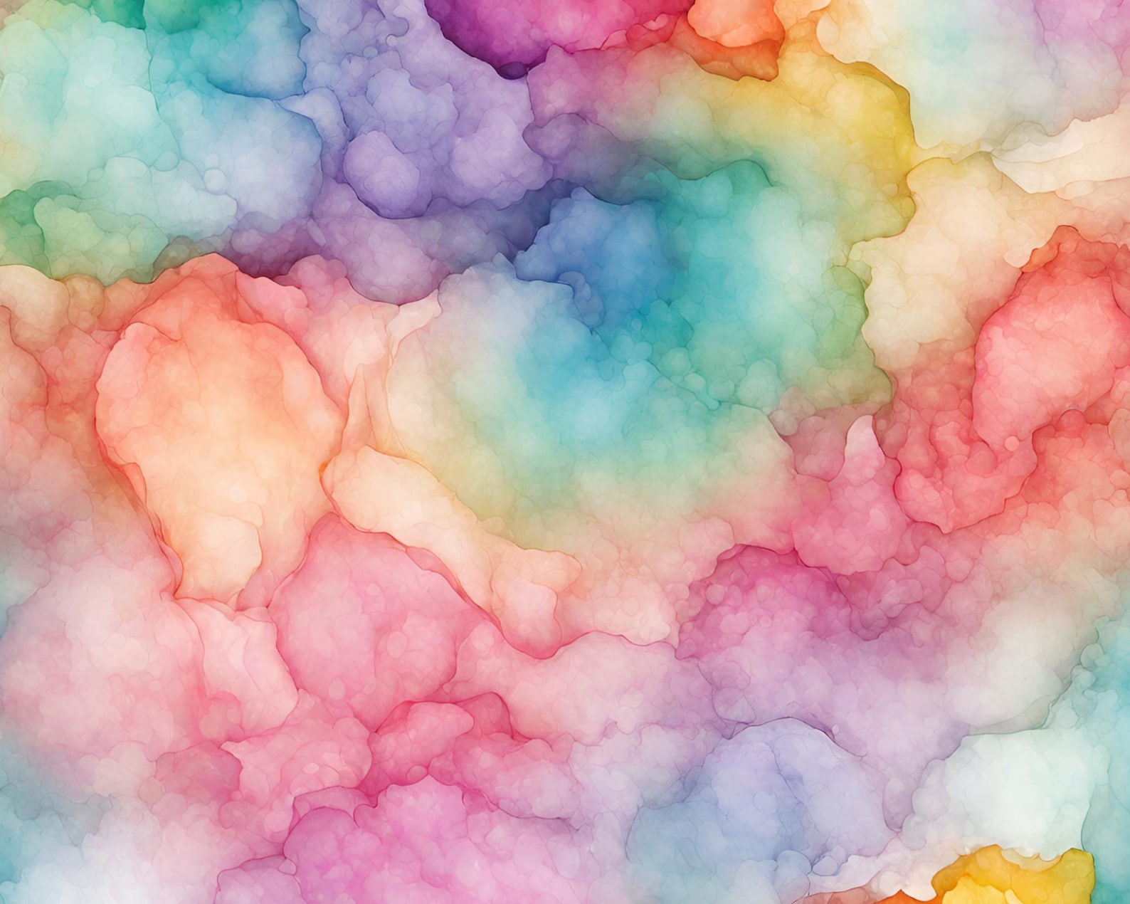 Rainbow Watercolor Digital Paper Bundle - Etsy