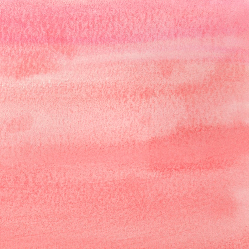 Pink Watercolor Digital Paper - Etsy
