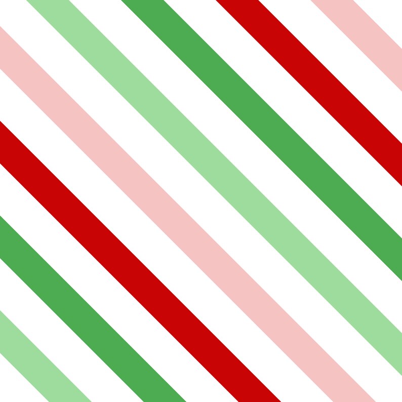 Christmas Strip Digital Paper - Etsy