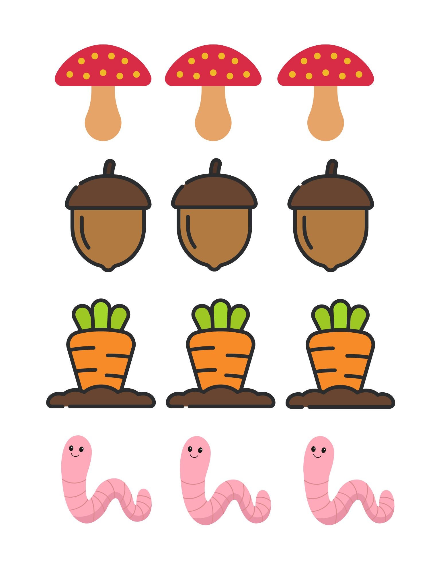 Spring Animal Stickers: Printable Planner Stickers (digital Download ...
