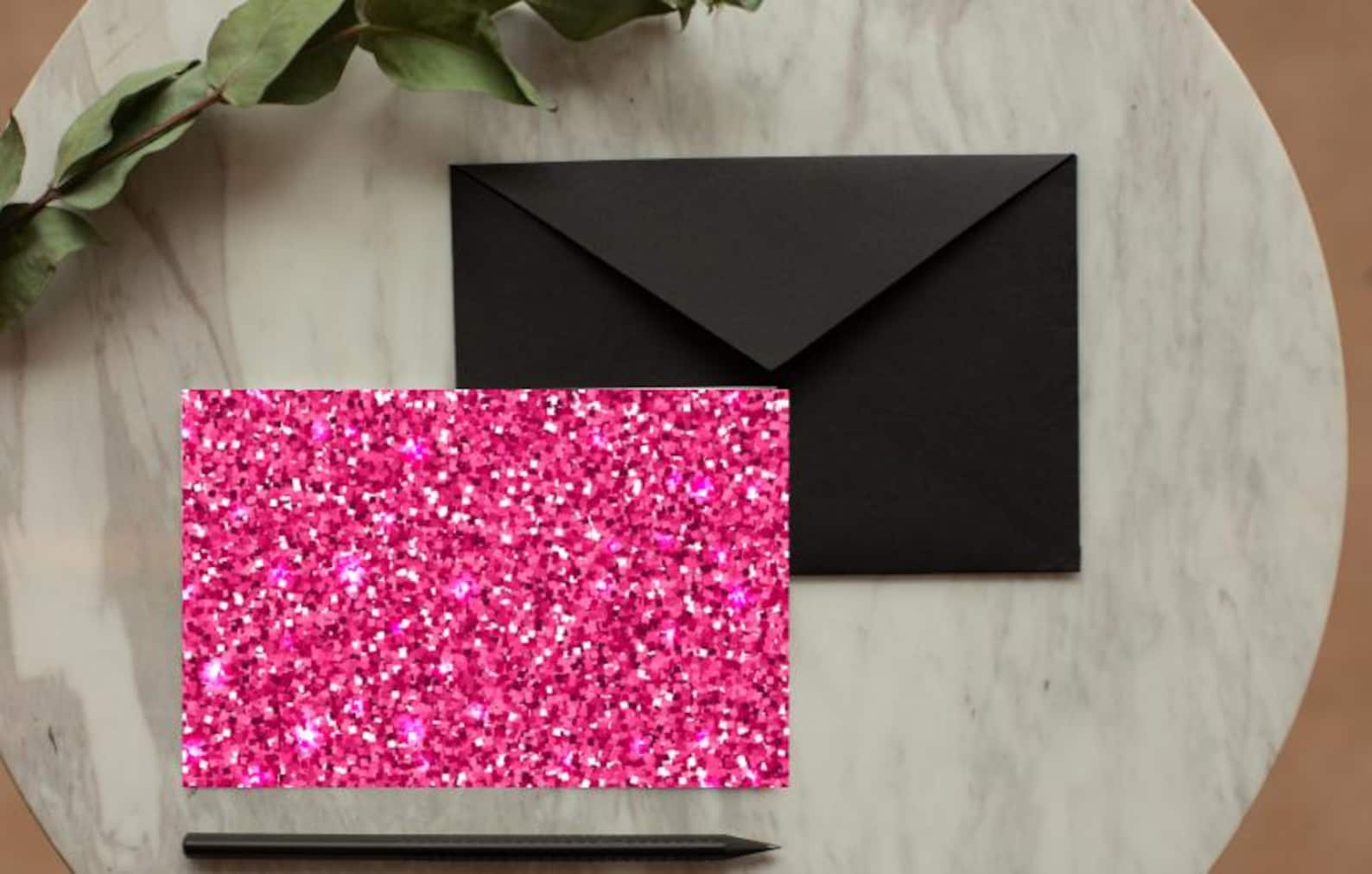 Pink Glitter Digital Paper- Scrapbooking, Stationary, Cardmaking - Etsy