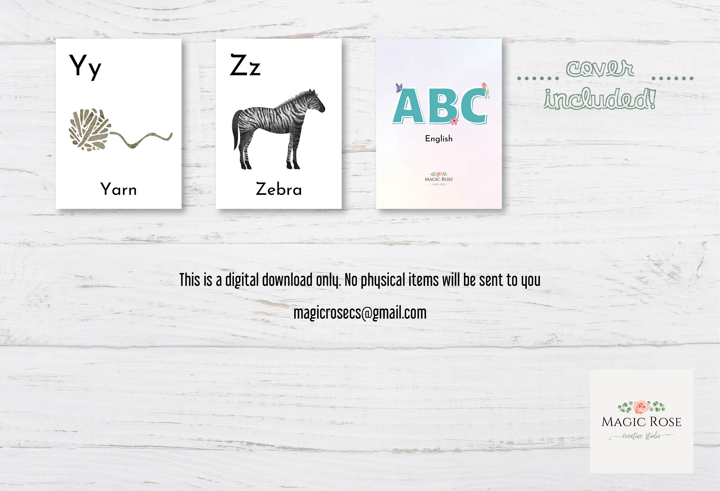 ABC Flashcards Minimalistic, Watercolor. Toddler Learning, Nursery ...